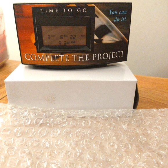 Countdown Clocks | Other | Motivational Project Countdown Desk Clock ...